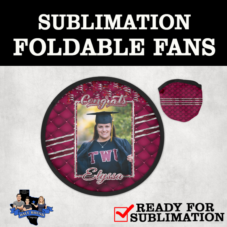 Foldable Fan Blank For Sublimation