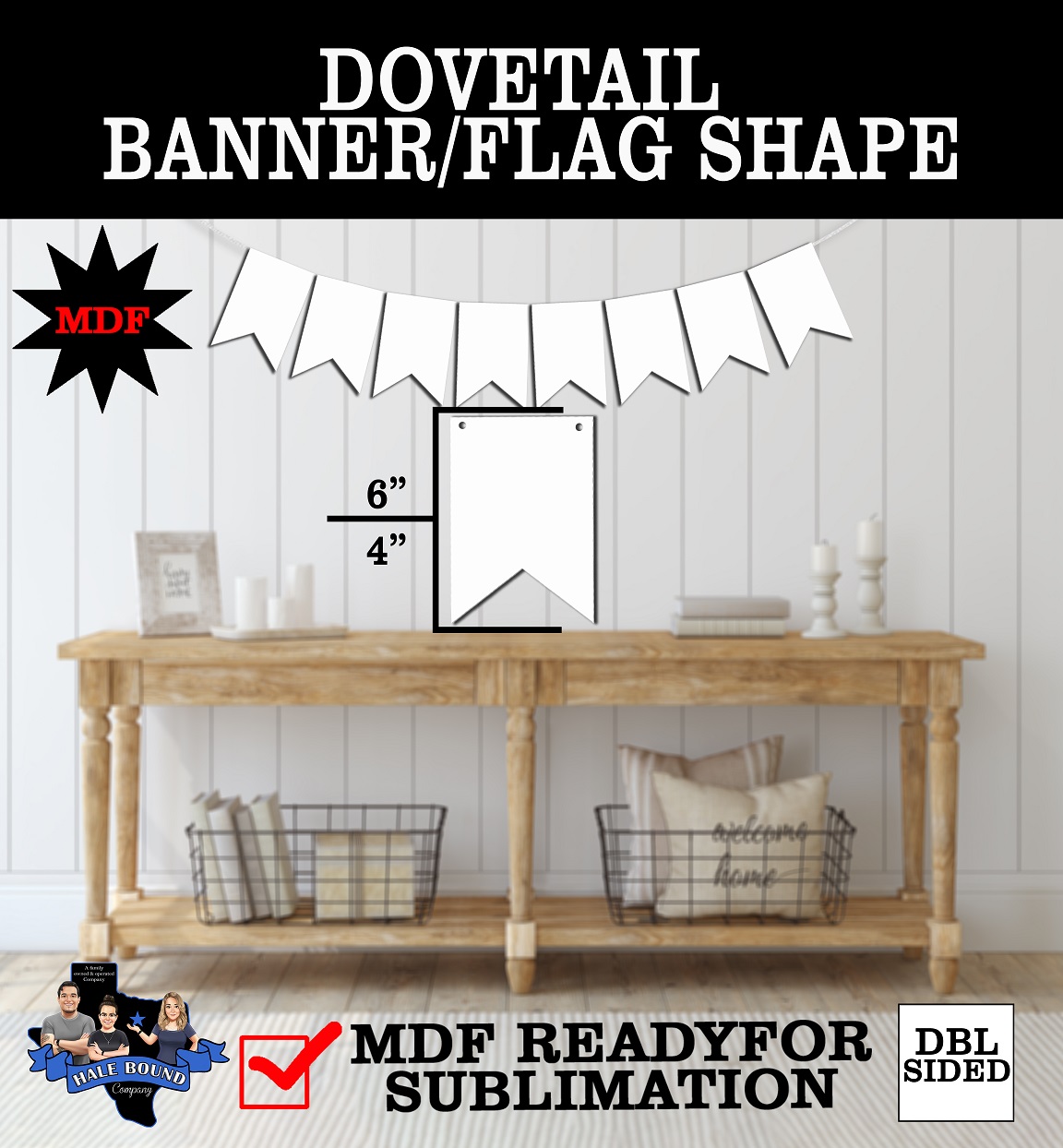 Hale Bound Company Hale Bound Sublimation Blanks - Sublimation Blanks