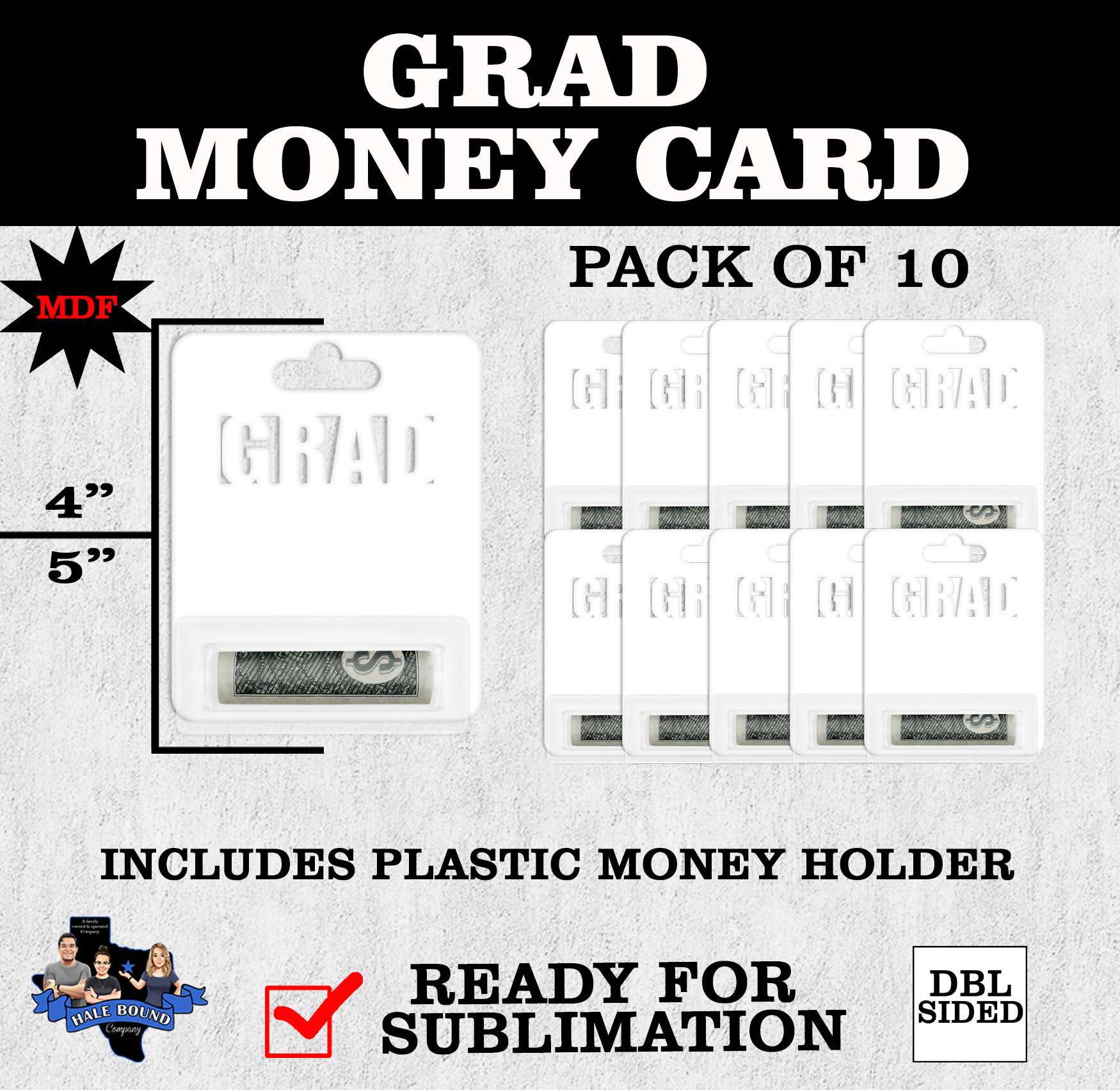 GRAD MONEY CARD HOLDER HOLDER